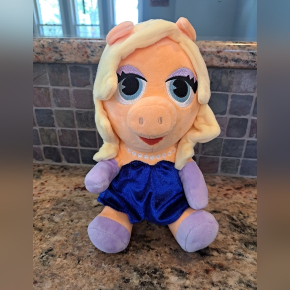 Disney | Toys | Muppets Disney Miss Piggy Plush Phunny Kid Robot Blue ...